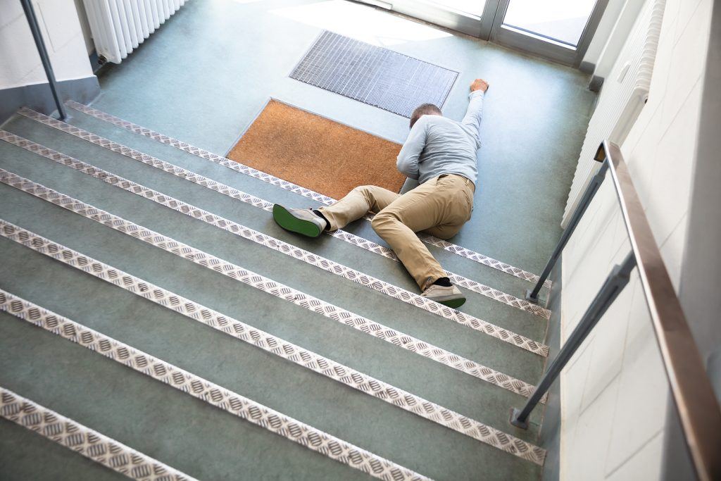 Determining Fault in a Stairway Trip-and-Fall Accident